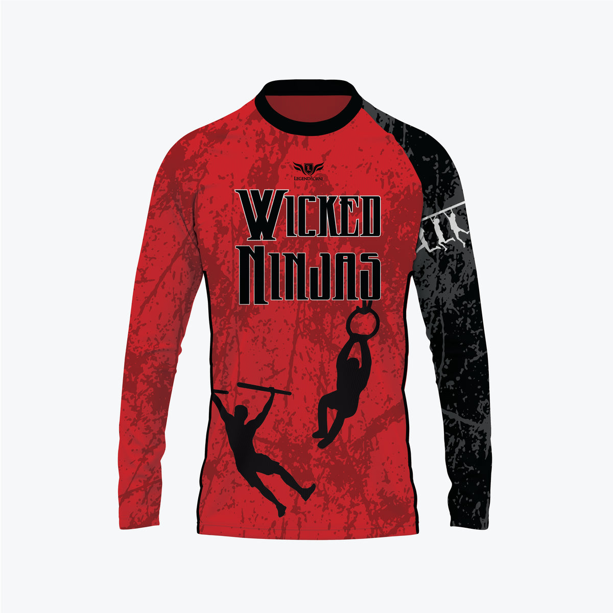 Wicked Ninja Men's Training Tech Tee Longsleeve – LegendBorne
