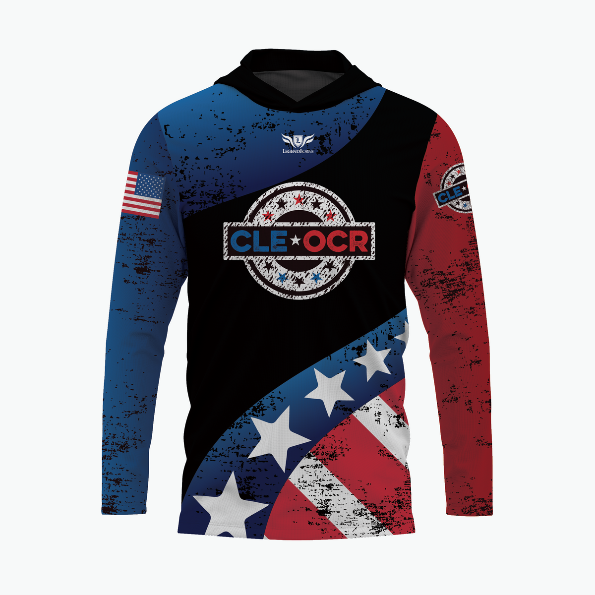 CLE OCR Long Sleeve Hooded Tee – LegendBorne