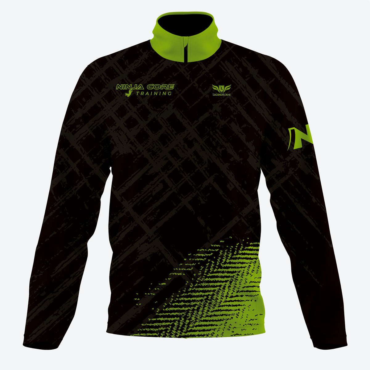 Ninja Core warm up Fleece Full Zip – LegendBorne