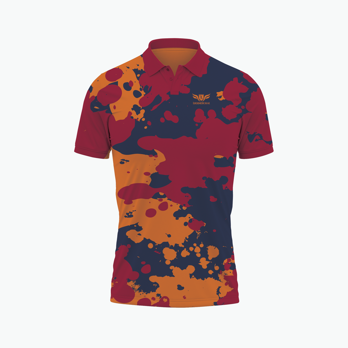 Snow Camo Men's Short Sleeve Polo - All Color Options – LegendBorne