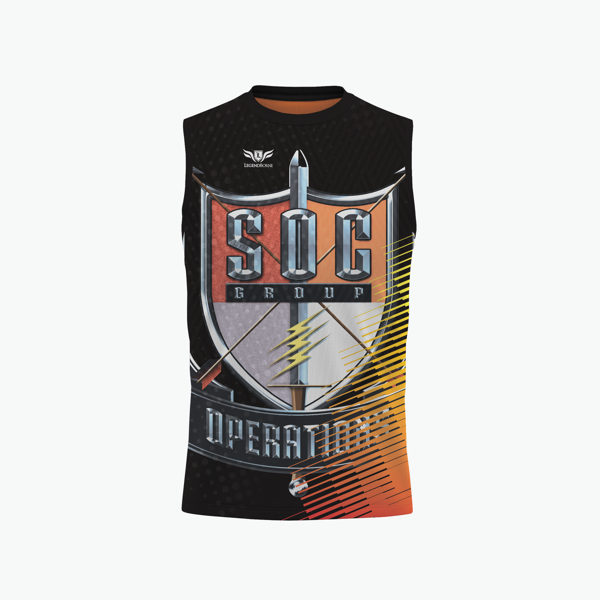 SOC Group Men's Sleeveless OCR Jersey – LegendBorne