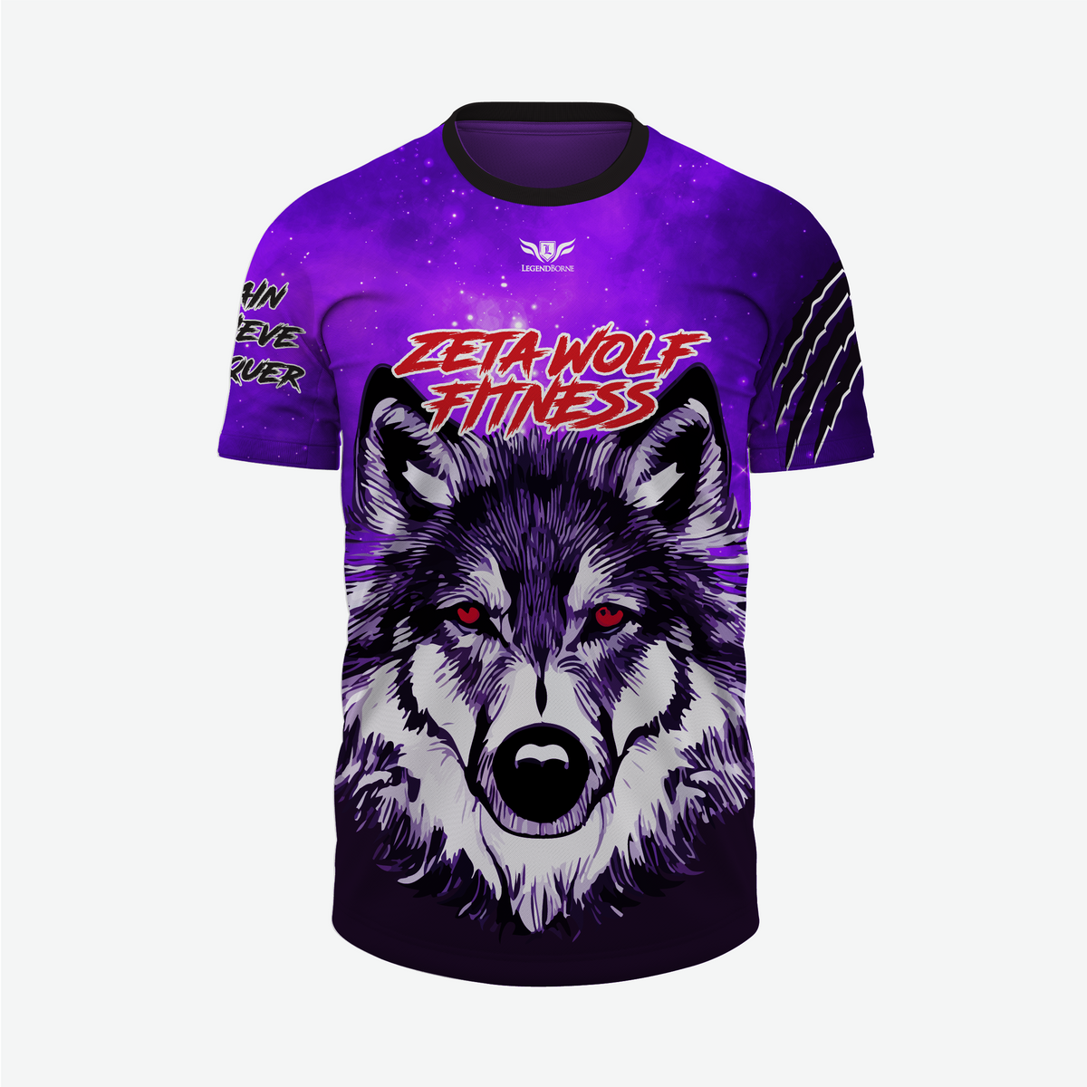 Zeta Wolf Fitness Men's Training Tech Tee – LegendBorne